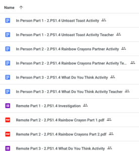 2nd Grade Science Heating & Cooling Substances Activity 2.PS1.4 ...