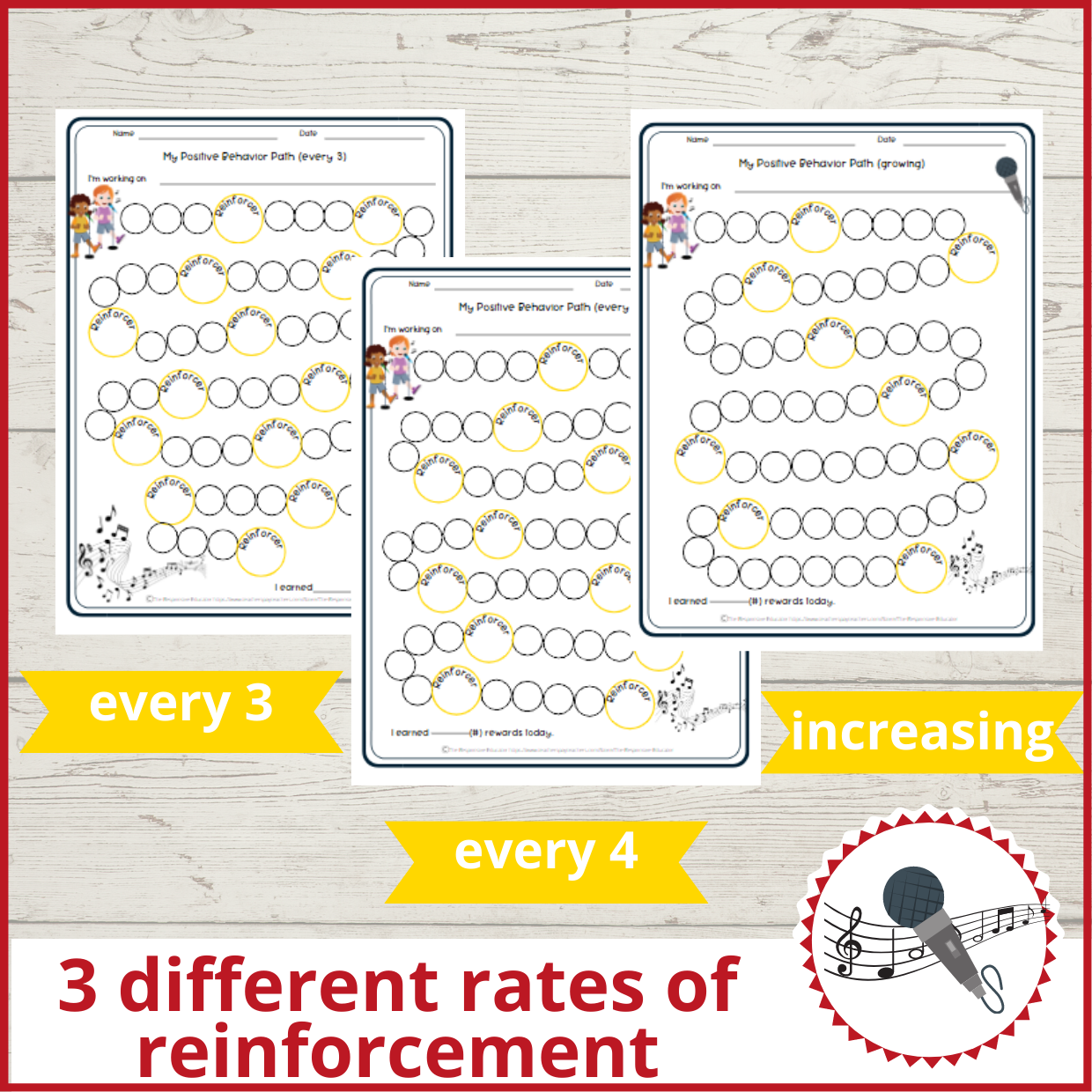 PBIS Positive Behavior Path- Singers | Made By Teachers