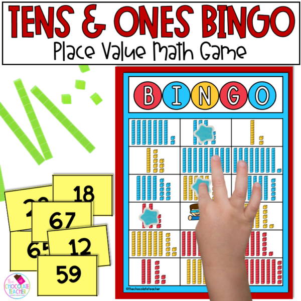 Place Value Tens and Ones - Math Games - BINGO | Made By Teachers