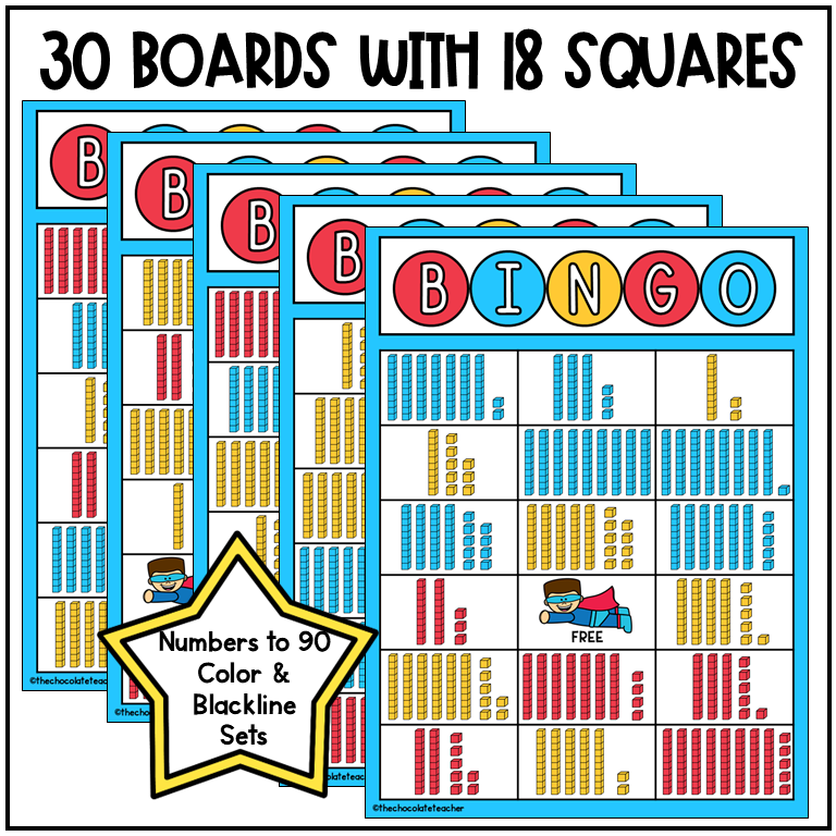 Place Value Tens and Ones - Math Games - BINGO | Made By Teachers