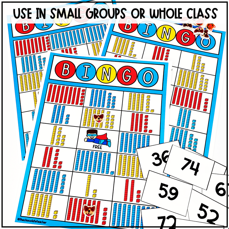 Place Value Tens and Ones - Math Games - BINGO | Made By Teachers