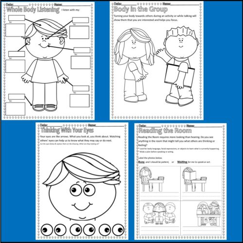 Social Pragmatic Language Nonverbal Communication Skills SEL | Made By ...