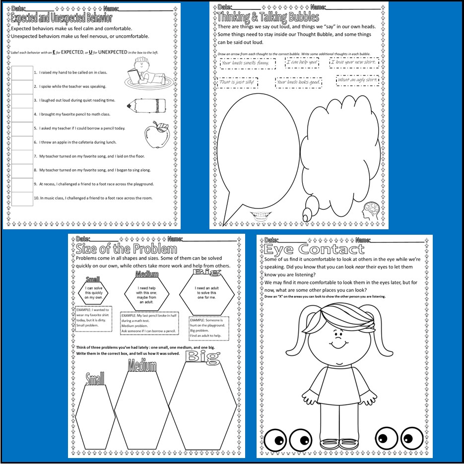Social Pragmatic Language Nonverbal Communication Skills SEL | Made By ...