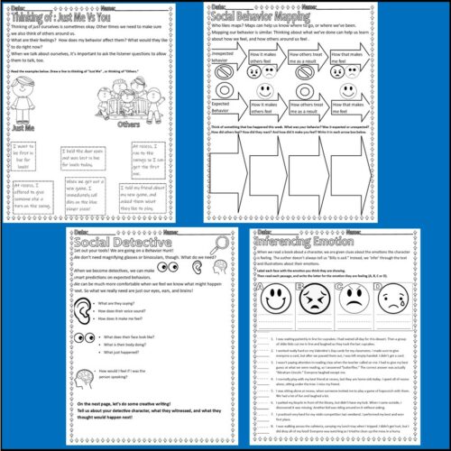 Social Pragmatic Language Nonverbal Communication Skills SEL | Made By ...
