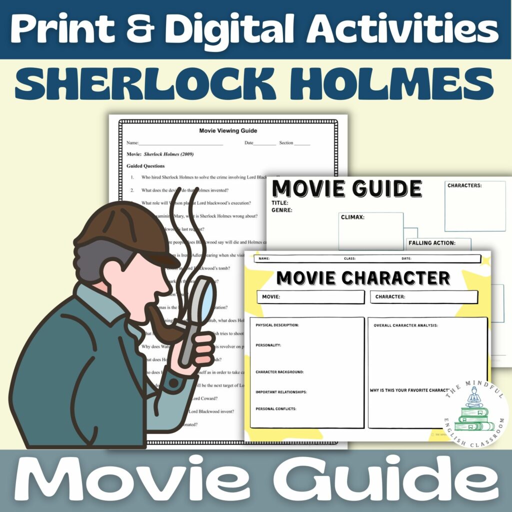 Sherlock Holmes (2009) | Movie Guide | Digital & Print Worksheets ...