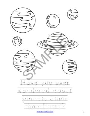 Learning About the Planets Coloring Book-Level B | Made By Teachers