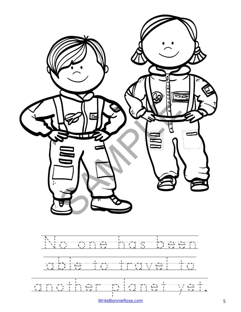 Learning About the Planets Coloring Book-Level B | Made By Teachers