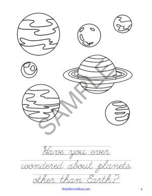 Learning About the Planets Coloring Book-Level C | Made By Teachers