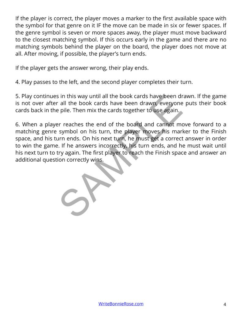 Guess the Genre Board Game | Made By Teachers