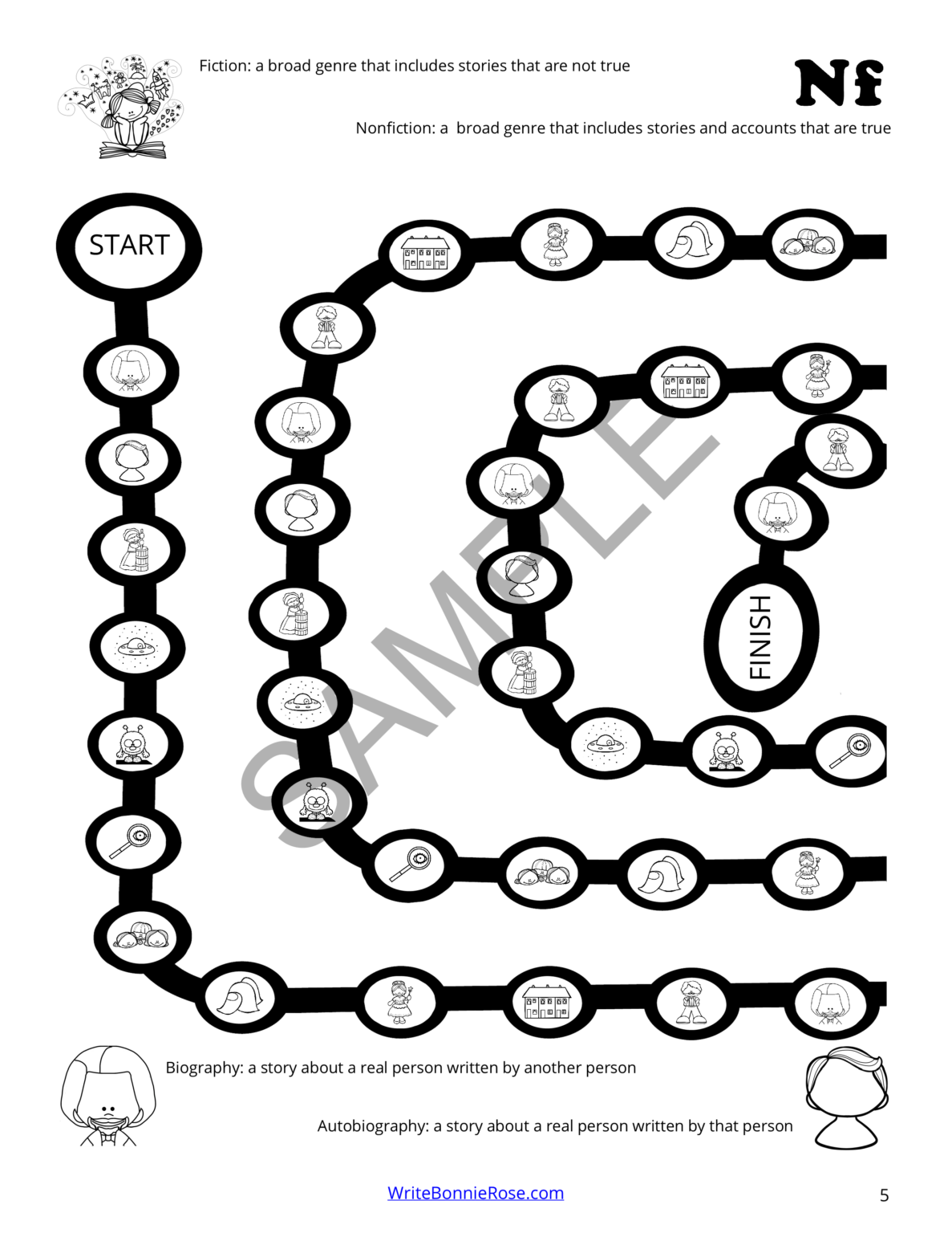 Guess the Genre Board Game | Made By Teachers