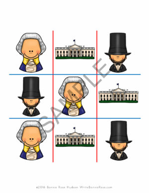 February Holiday Matching Tic Tac Toe and Trivia Tic Tac Toe | Made By ...