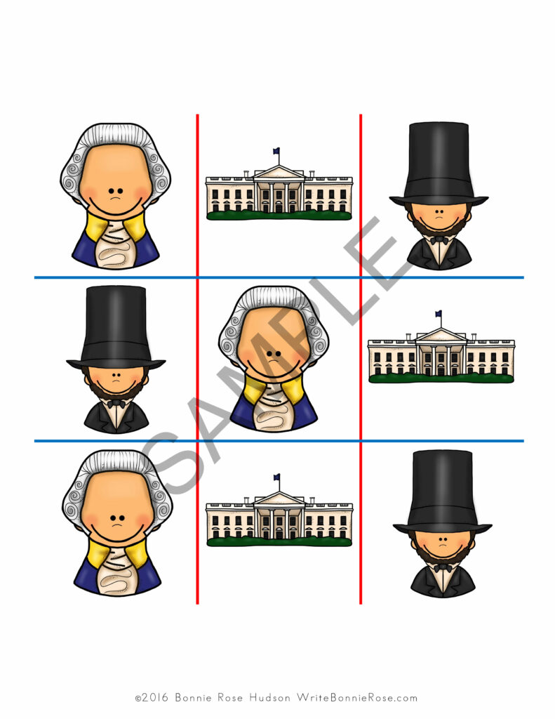 February Holiday Matching Tic Tac Toe and Trivia Tic Tac Toe | Made By ...