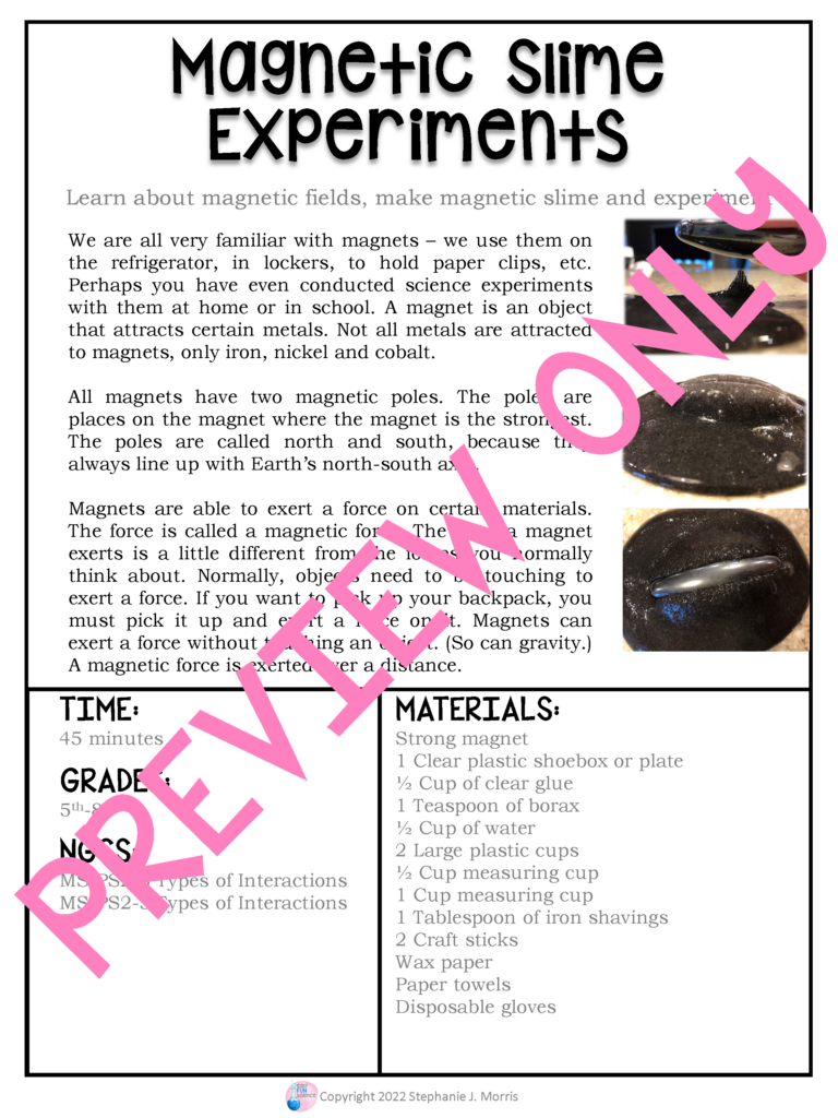 Magnetic Slime Experiments | Made By Teachers