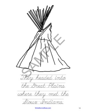 Lewis & Clark Expedition Coloring Book-Level C | Made By Teachers