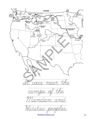 Lewis & Clark Expedition Coloring Book-Level C | Made By Teachers