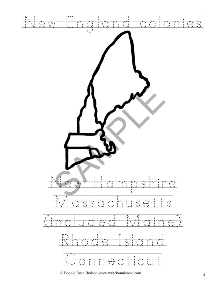 Life in the Thirteen U.S. Colonies Coloring Book-Level A | Made By Teachers