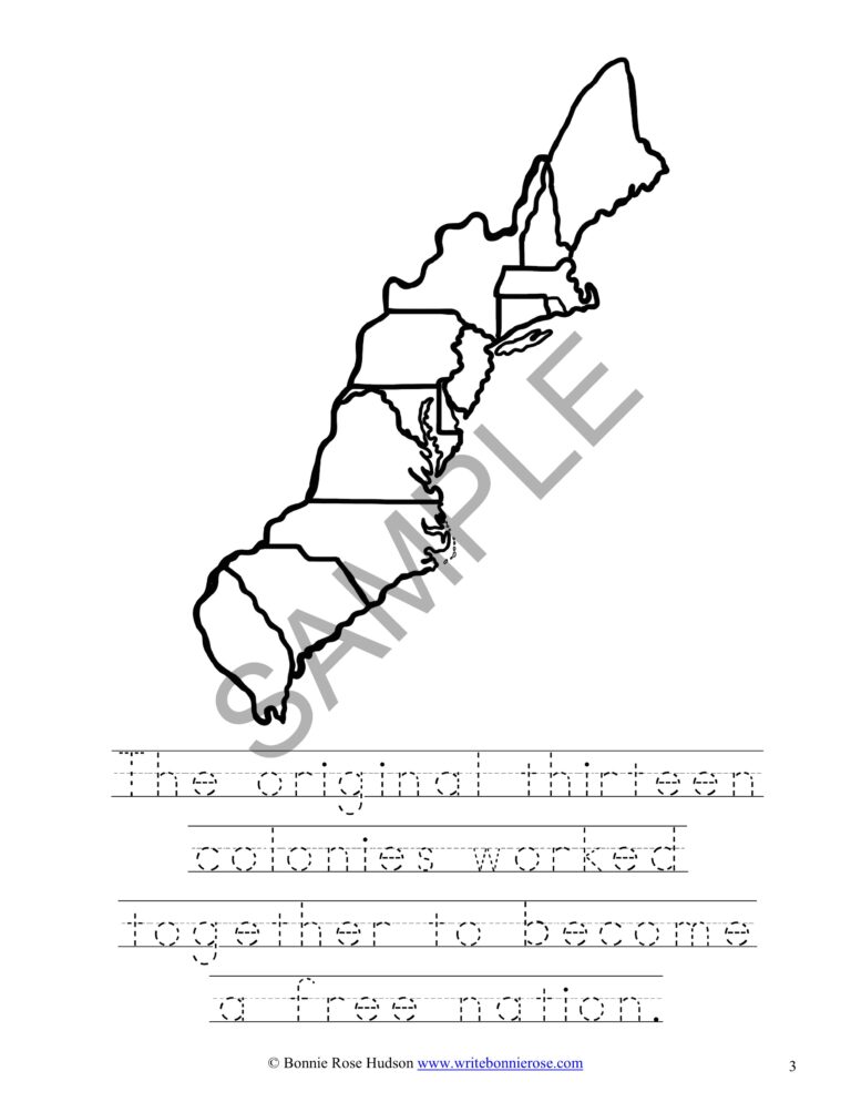 Life in the Thirteen U.S. Colonies Coloring Book-Level B | Made By Teachers