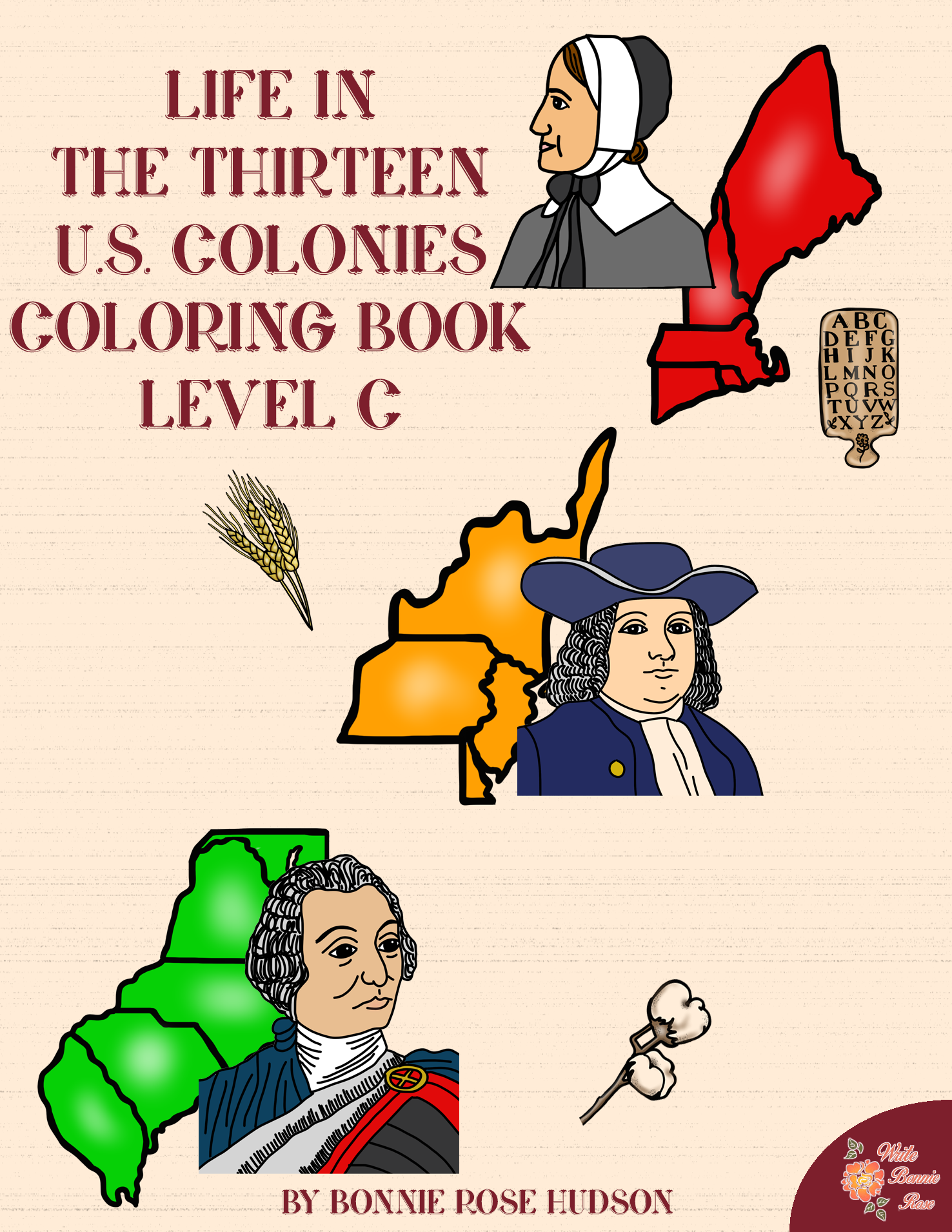 Get to Know the Wampanoag Coloring Book-Level B | Made By Teachers