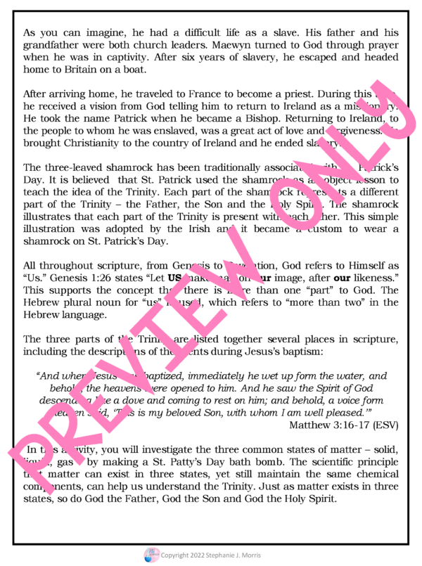 Bath Bomb St. Patrick's Day Science | Made By Teachers