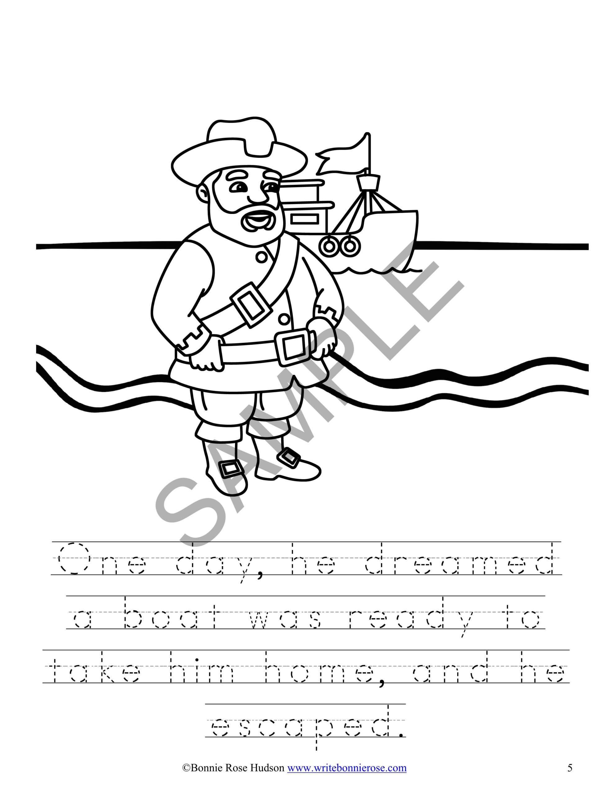 Life of St. Patrick Coloring Book-Level B | Made By Teachers