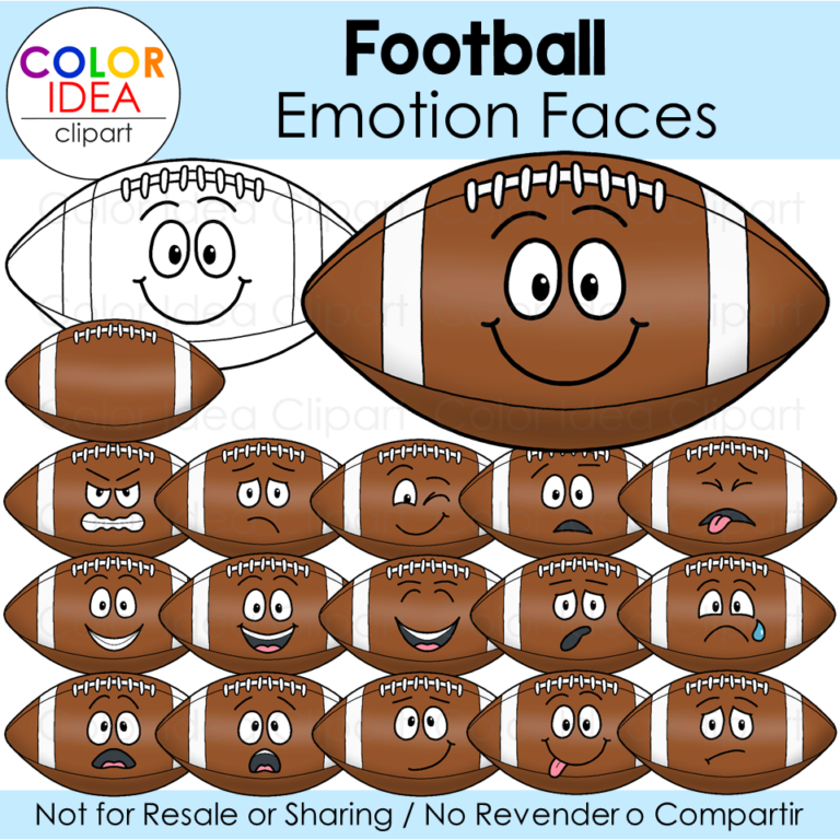 Football Emotion Faces | Made By Teachers