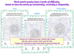 Earth Day Word Search and Crossword Puzzles | Made By Teachers