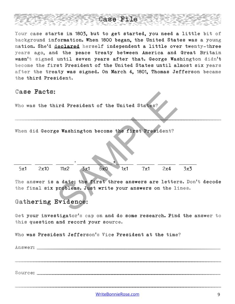 A Detective’s Guide to American History: 1800 to 1900 | Made By Teachers