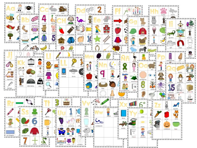 Picture Dictionary in Spanish | Diccionario Ilustrado | Vocabulario en ...