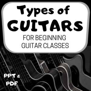 BEGINNING GUITAR BUNDLE for Middle and High School Music Classes | Made ...