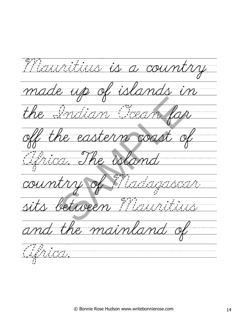 Children Around the World-Cursive | Made By Teachers