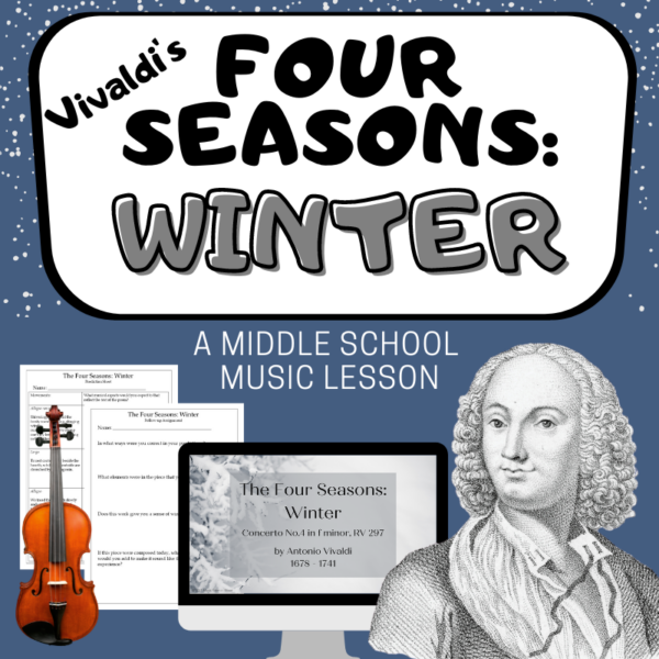 VIVALDI'S FOUR SEASONS WINTER a Middle School Music Lesson | Made By ...