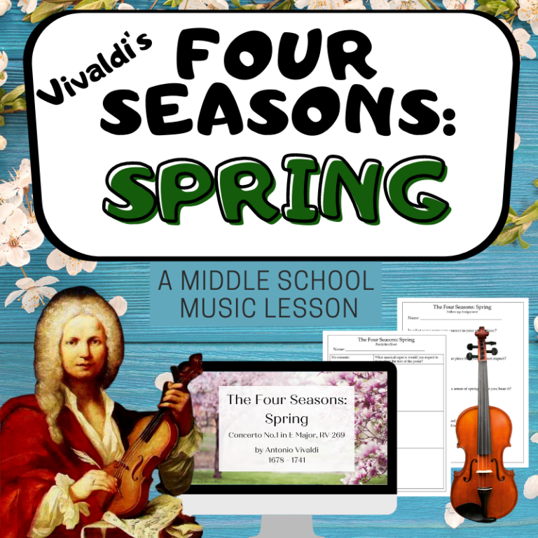 VIVALDI'S FOUR SEASONS SPRING a Middle School Music Lesson | Made By ...