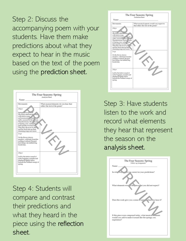 VIVALDI'S FOUR SEASONS SPRING a Middle School Music Lesson | Made By ...