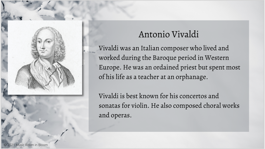 BUNDLE of VIVALDI'S FOUR SEASONS a Middle School Music Unit | Made By ...