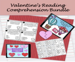 Valentine's Reading Comprehension #GRAND20 | Made By Teachers