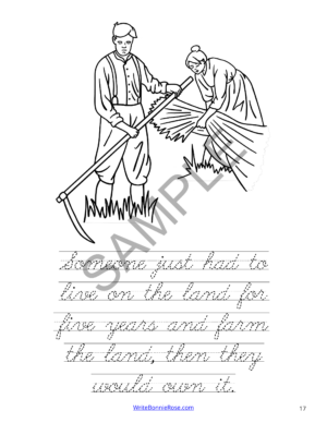 Story of Life on the Prairie Coloring Book-Level C | Made By Teachers