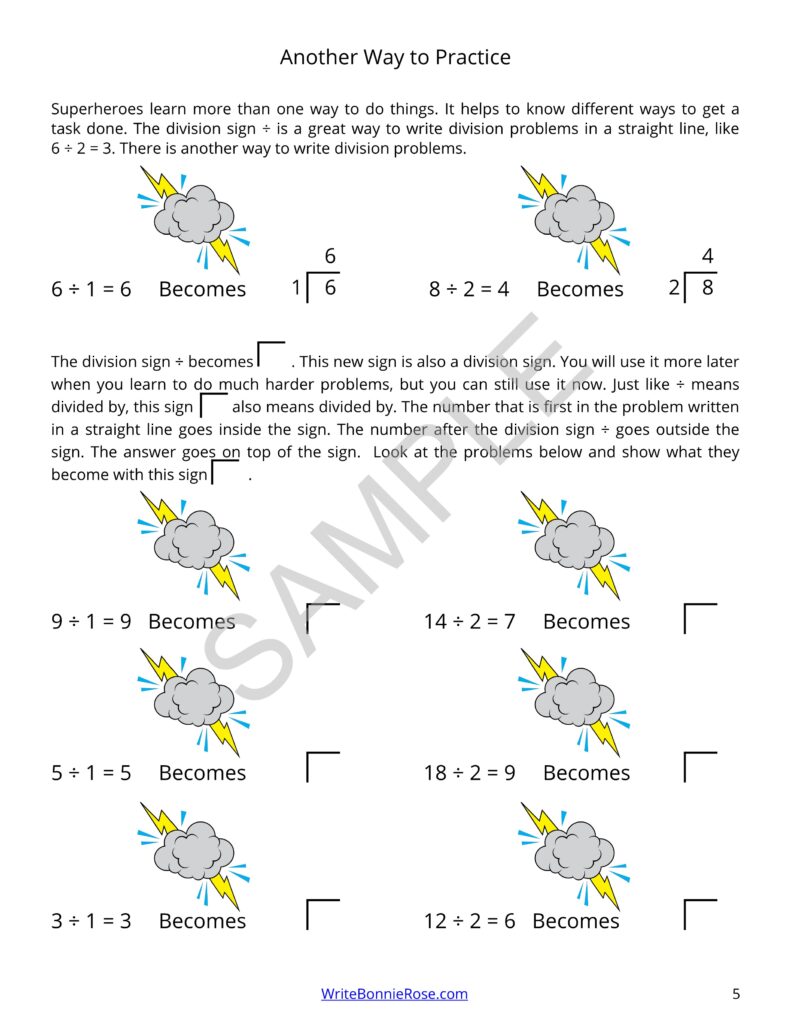 Superheroes Divide and Conquer Math | Made By Teachers