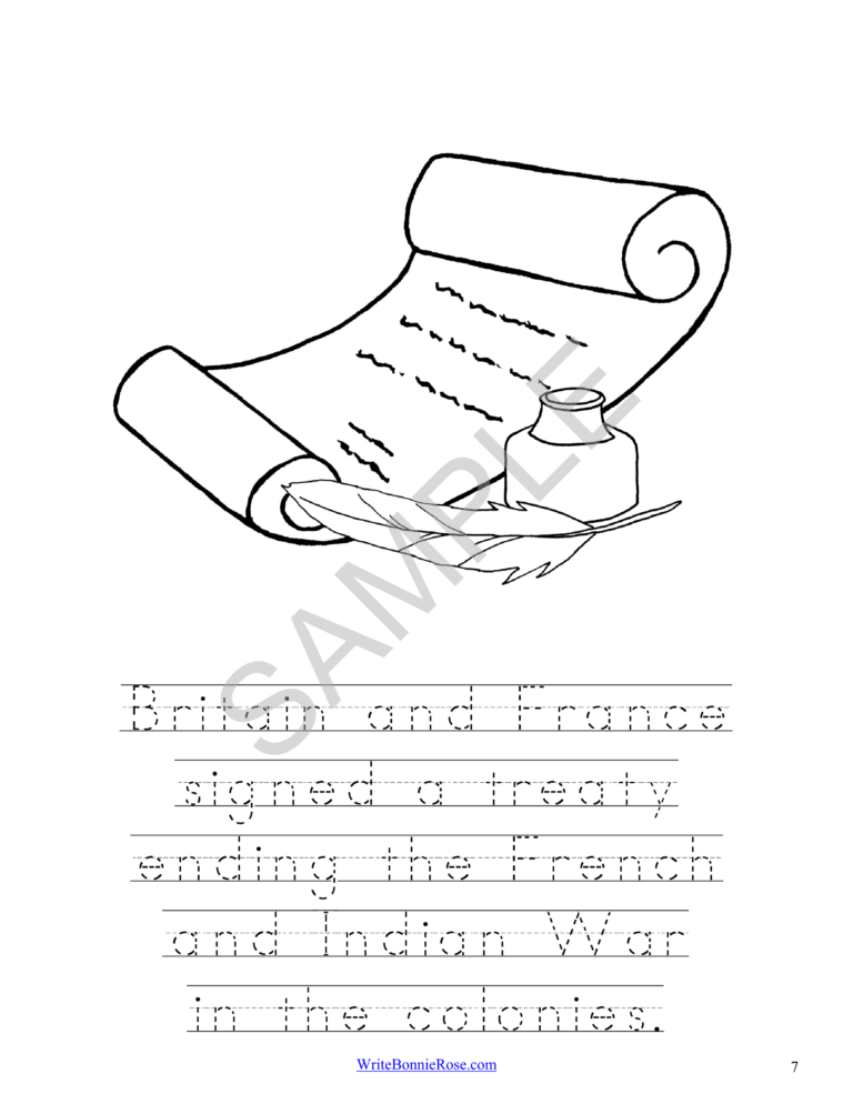 Story of the American Revolution Coloring Book-Level B | Made By Teachers