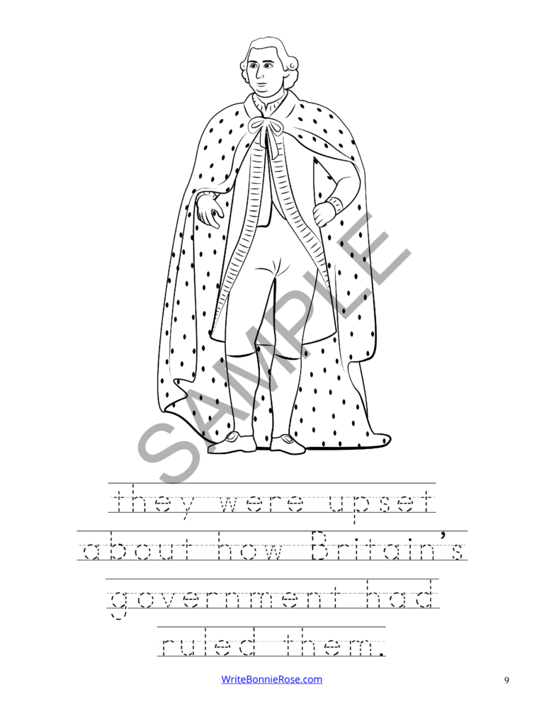 Story of the U.S. Constitution and Bill of Rights Coloring Book-Level B ...