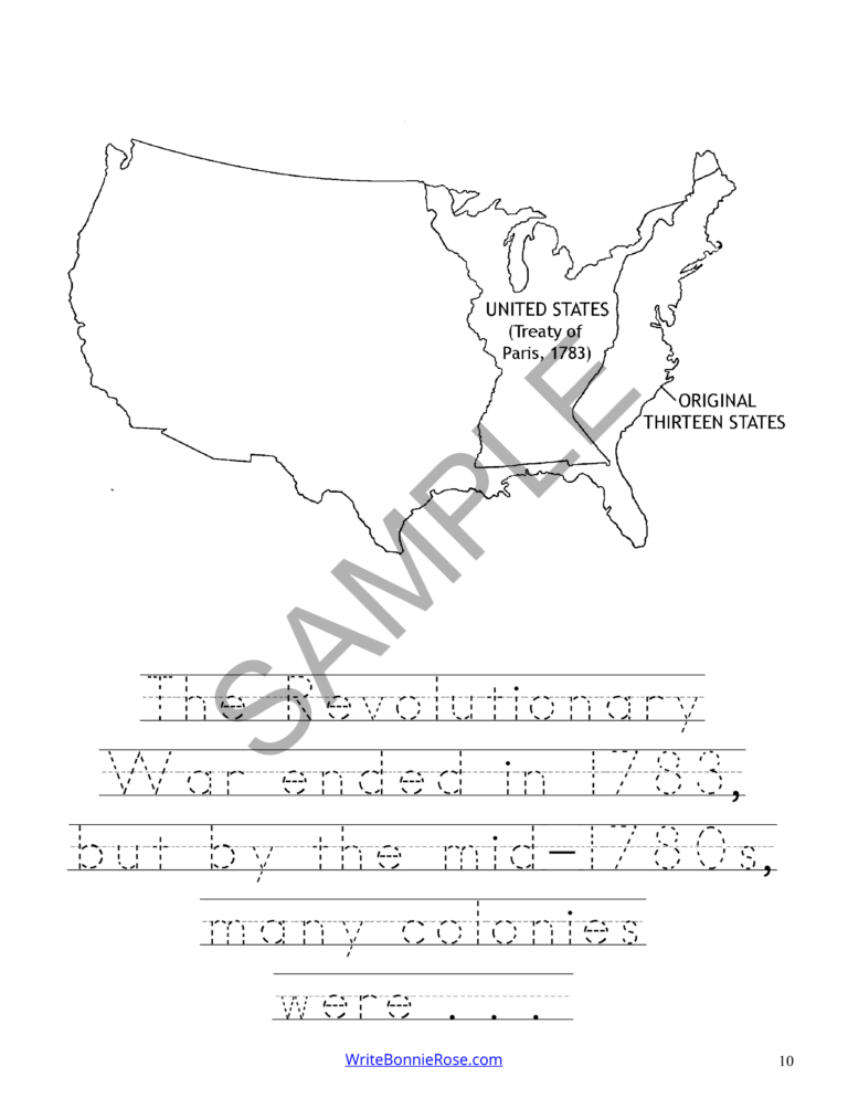 Story of the U.S. Constitution and Bill of Rights Coloring Book-Level B ...