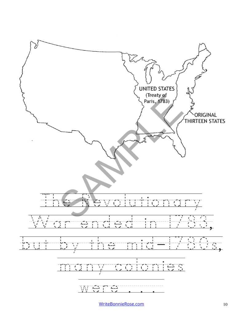 Story of the U.S. Constitution and Bill of Rights Coloring Book-Level B ...