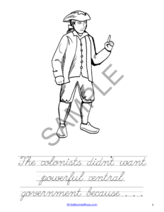 Story of the U.S. Constitution and Bill of Rights Coloring Book-Level C ...