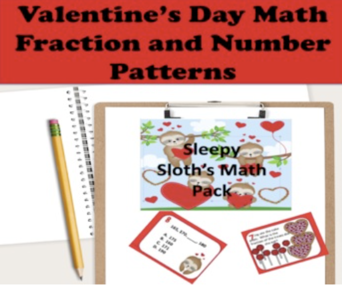 Valentine's Math Task Cards #GRAND20 | Made By Teachers