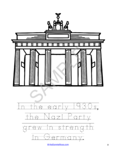 Story of World War II Coloring Book-Level B | Made By Teachers