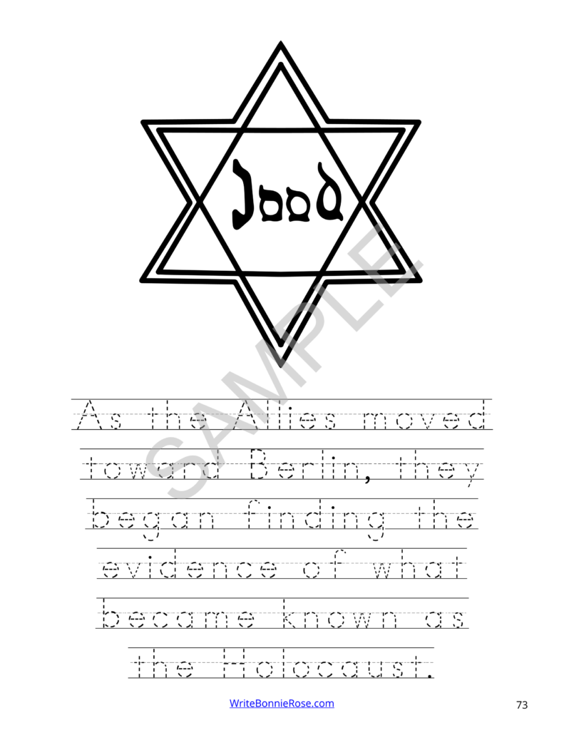 Story of World War II Coloring Book-Level B | Made By Teachers