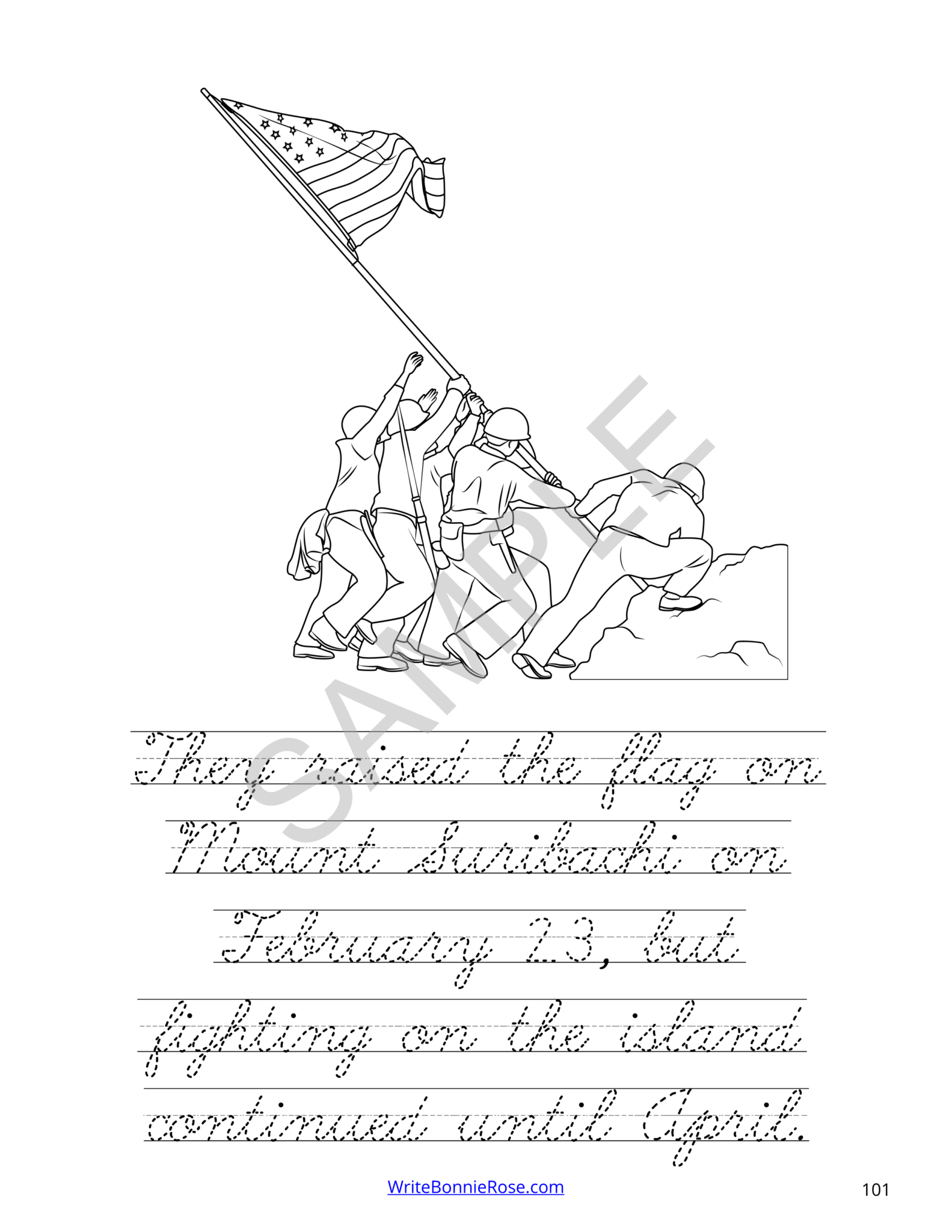 Story of World War II Coloring Book-Level C | Made By Teachers