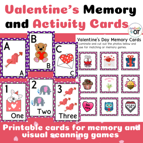 Valentine's Day Memory and Game Cards | Made By Teachers