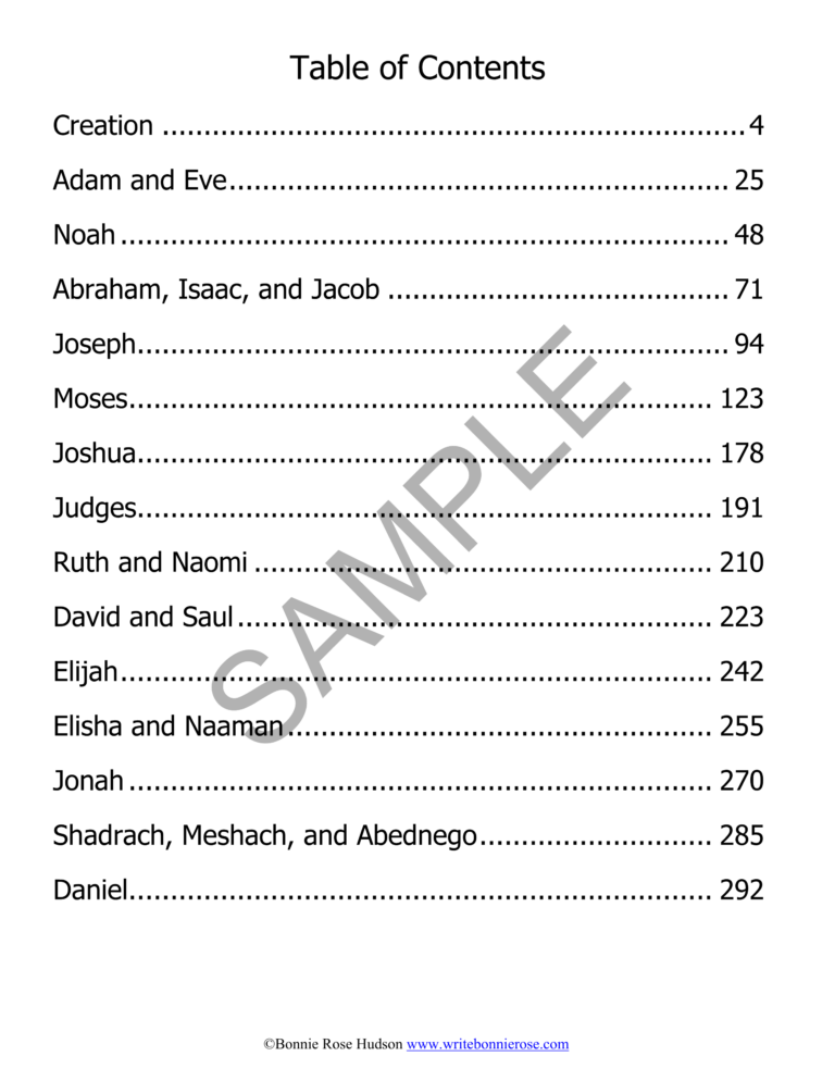 Stories From the Old Testament Coloring Book-Level A | Made By Teachers
