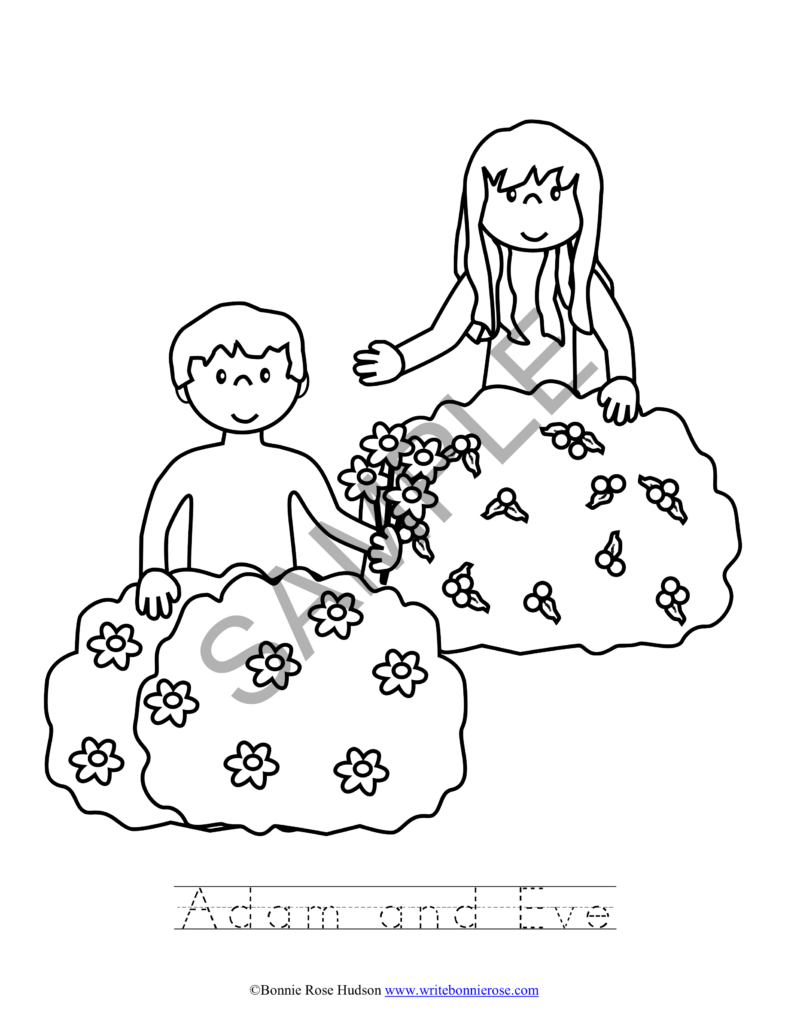 Stories From the Old Testament Coloring Book-Level A | Made By Teachers