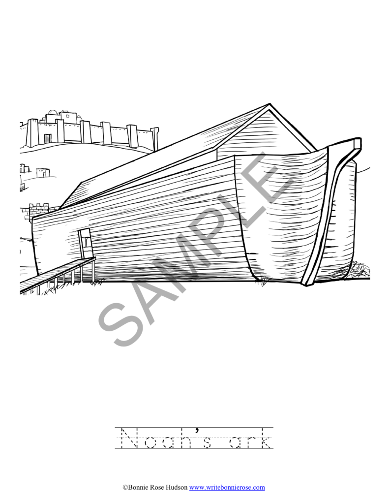 Stories From the Old Testament Coloring Book-Level A | Made By Teachers